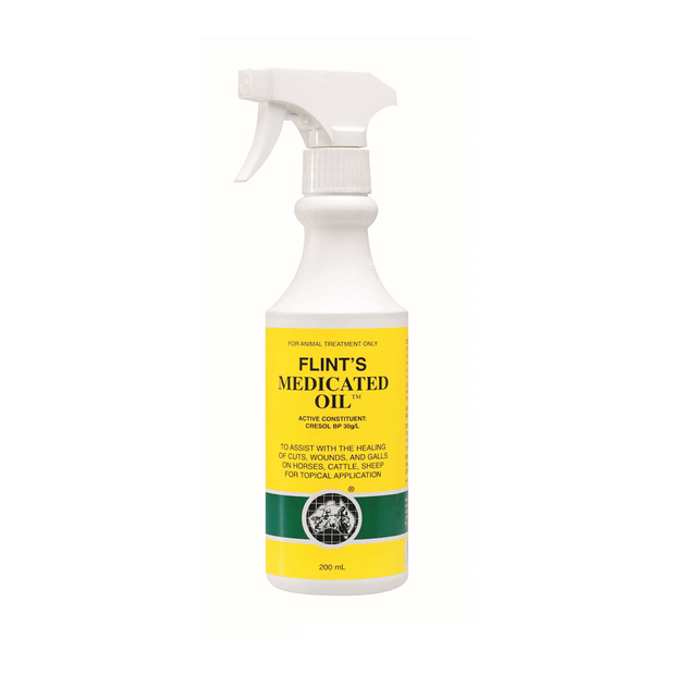 Flint's Medicated Oil Spray 500ml – Therugvet